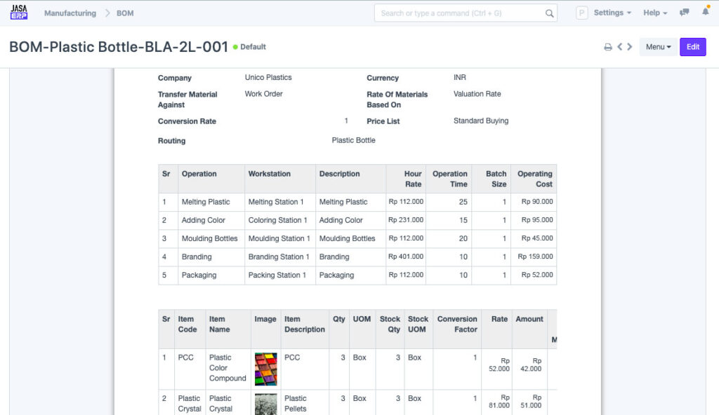 Bill-Of-Material-(BOM) | Jasa ERP